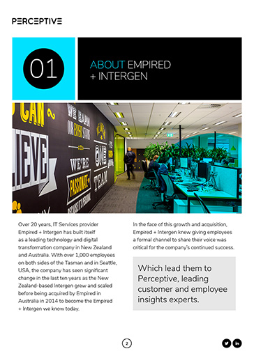 Empired + Intergen | Voice of Employee Case Study